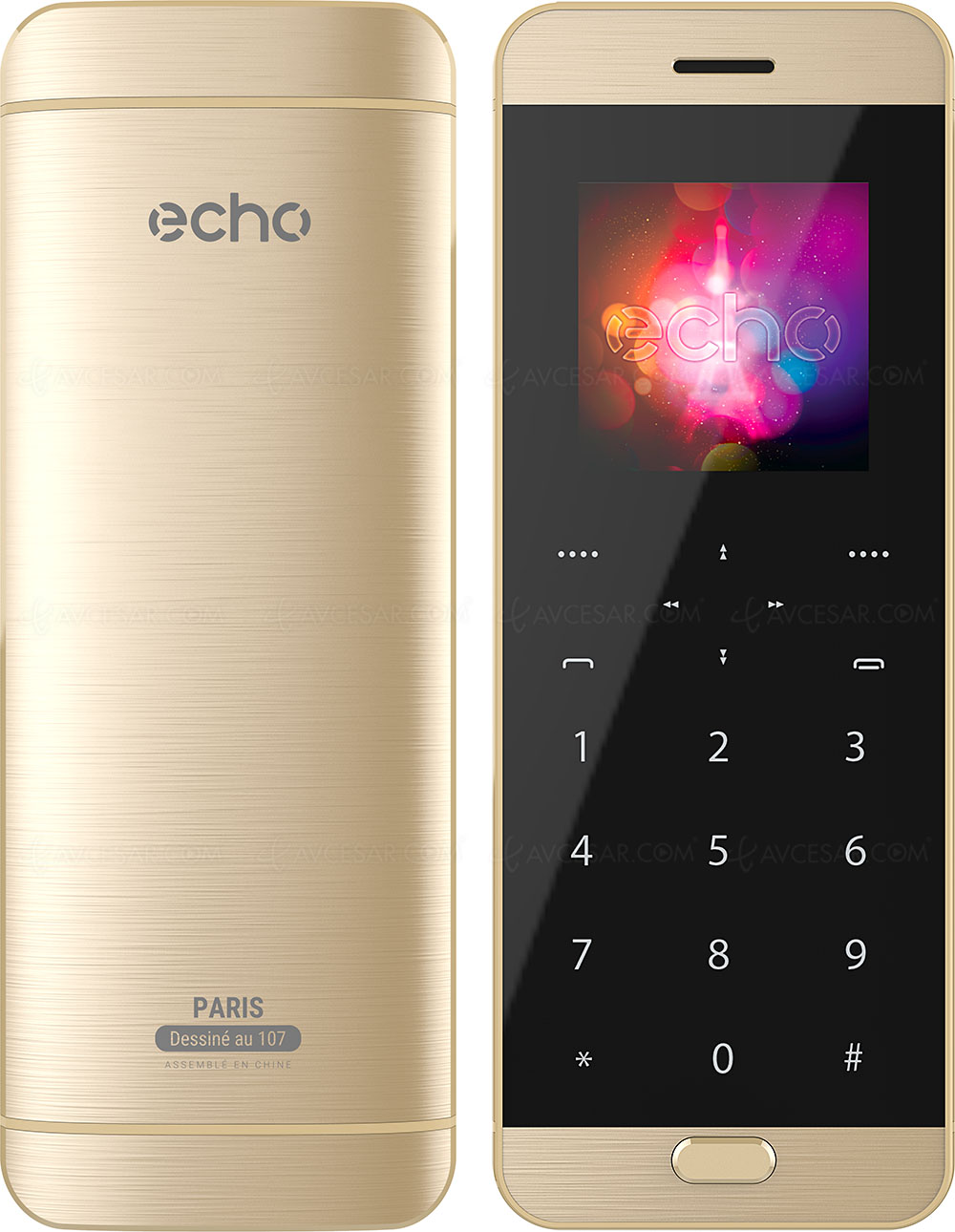Echo Paris de la gamme Style, le téléphone mobile bijou pour tous